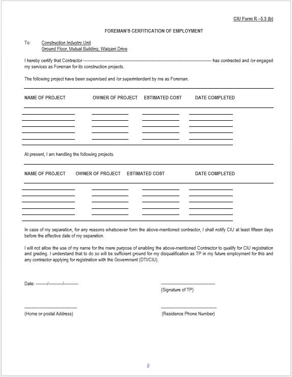 Construction Industry Unit